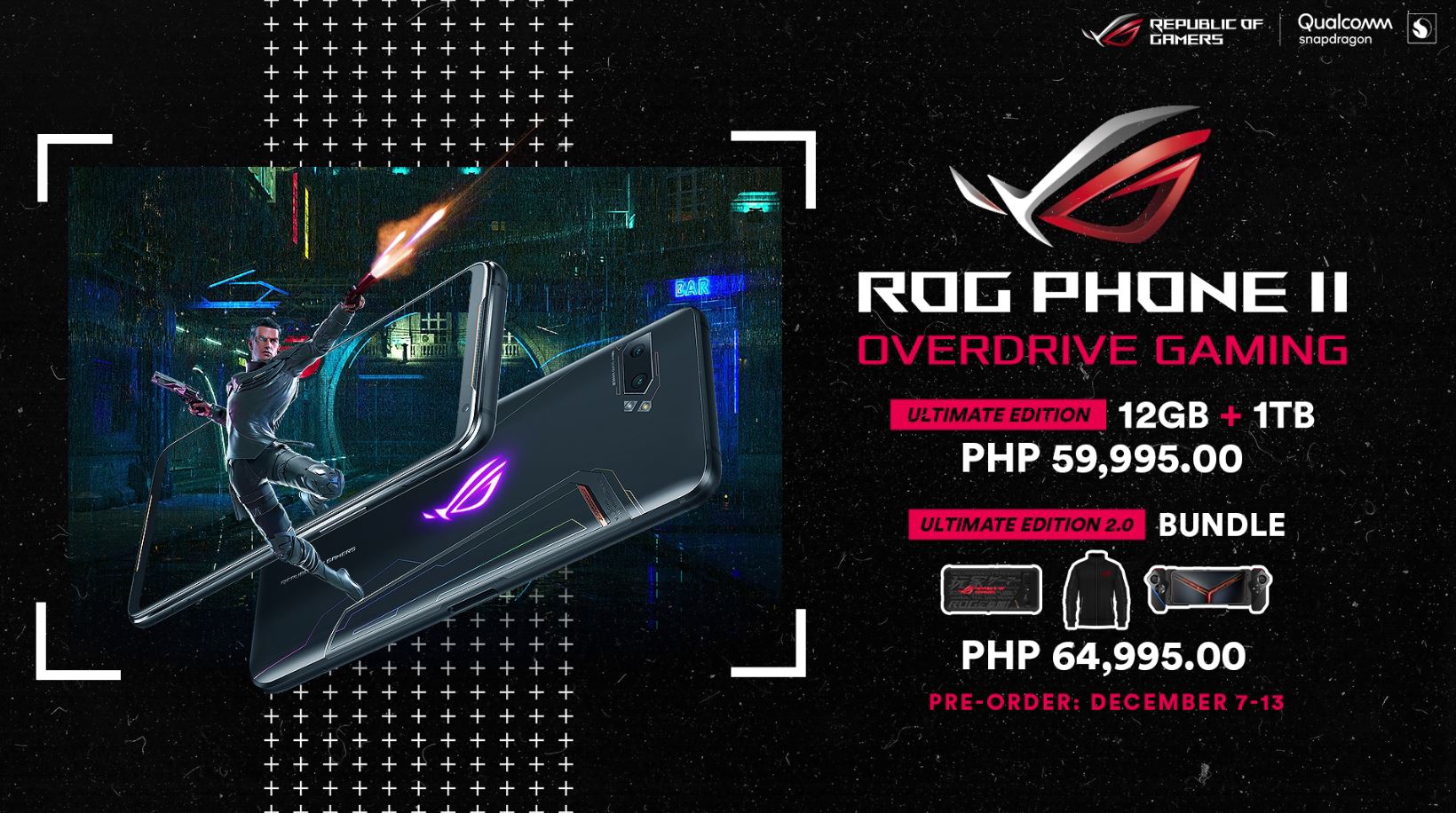 ROG Phone 2 Ultimate Edition Pre-Orders Announced - TechBeatph.com