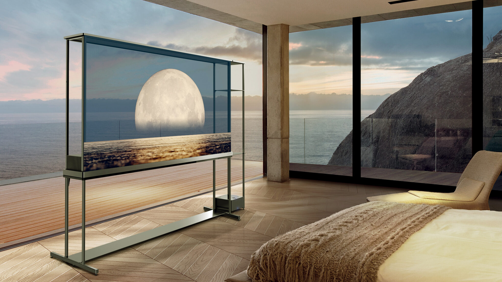 LG’s World-First Transparent and True Wireless 4K OLED TV Delivers a ...